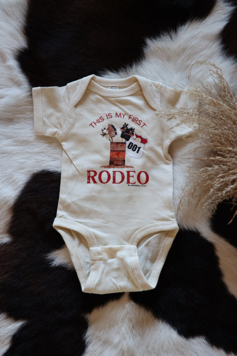 First Rodeo Onesie – Pieces By Danielle